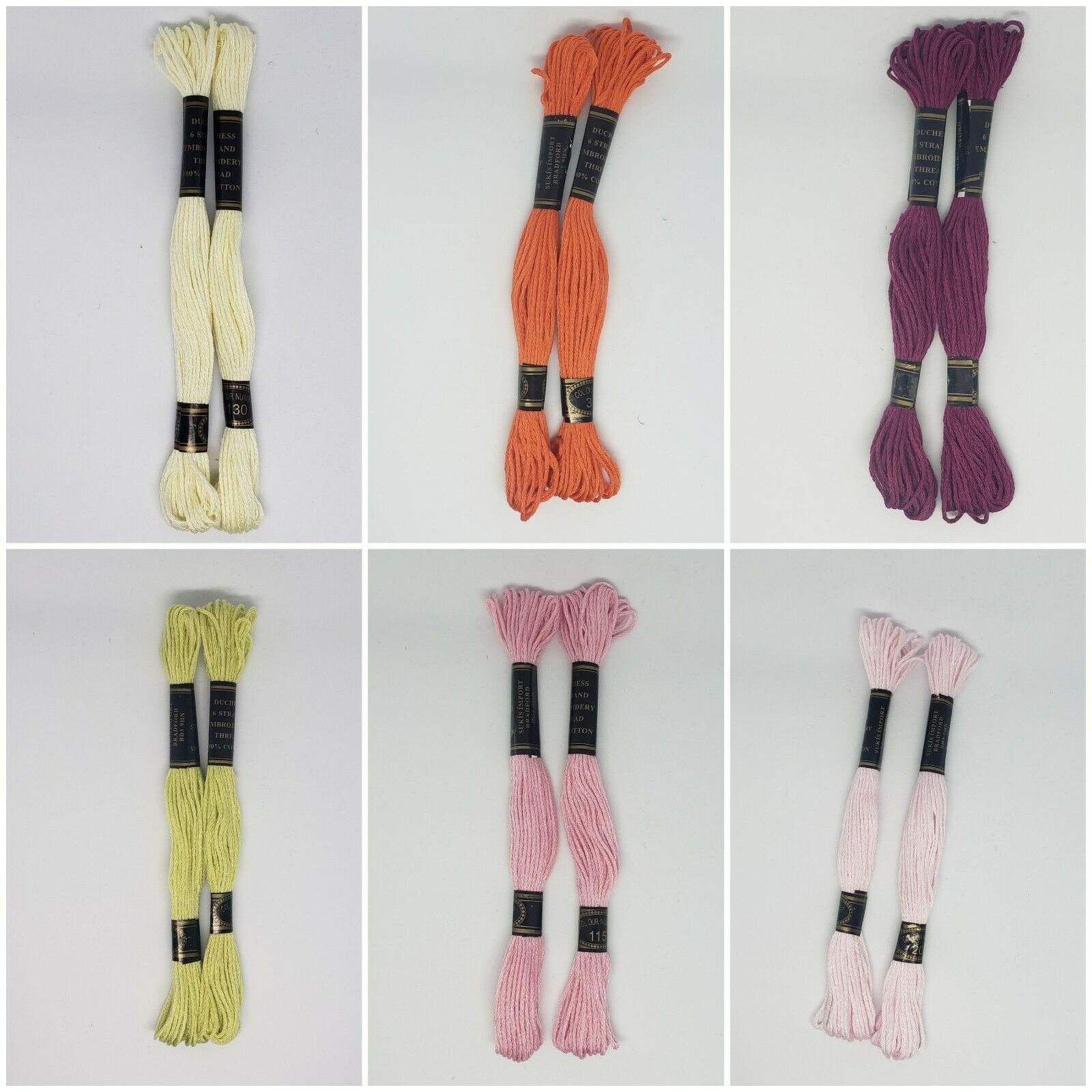 Pack of 2 Embroidery threads - Accesorideck.co.uk